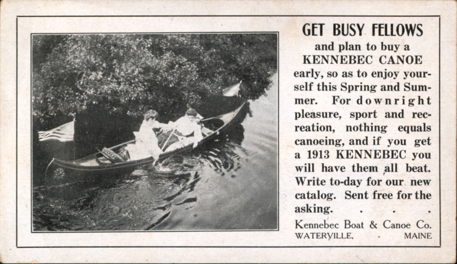 Postcards | Wooden Canoe Museum